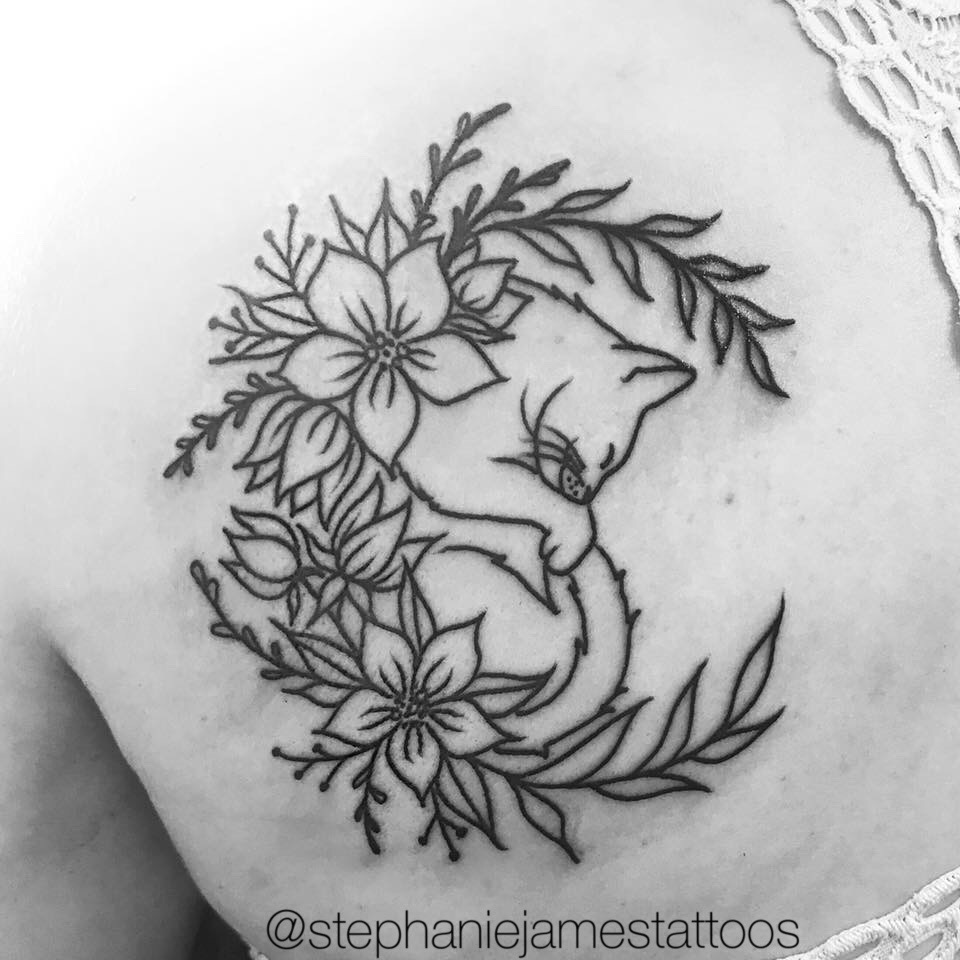 Stephanie Name Tattoo Design